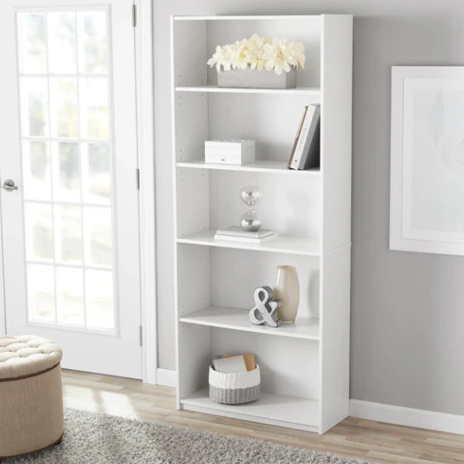 High quality MDF wood bookcase – OSM-443 – furniflex.net