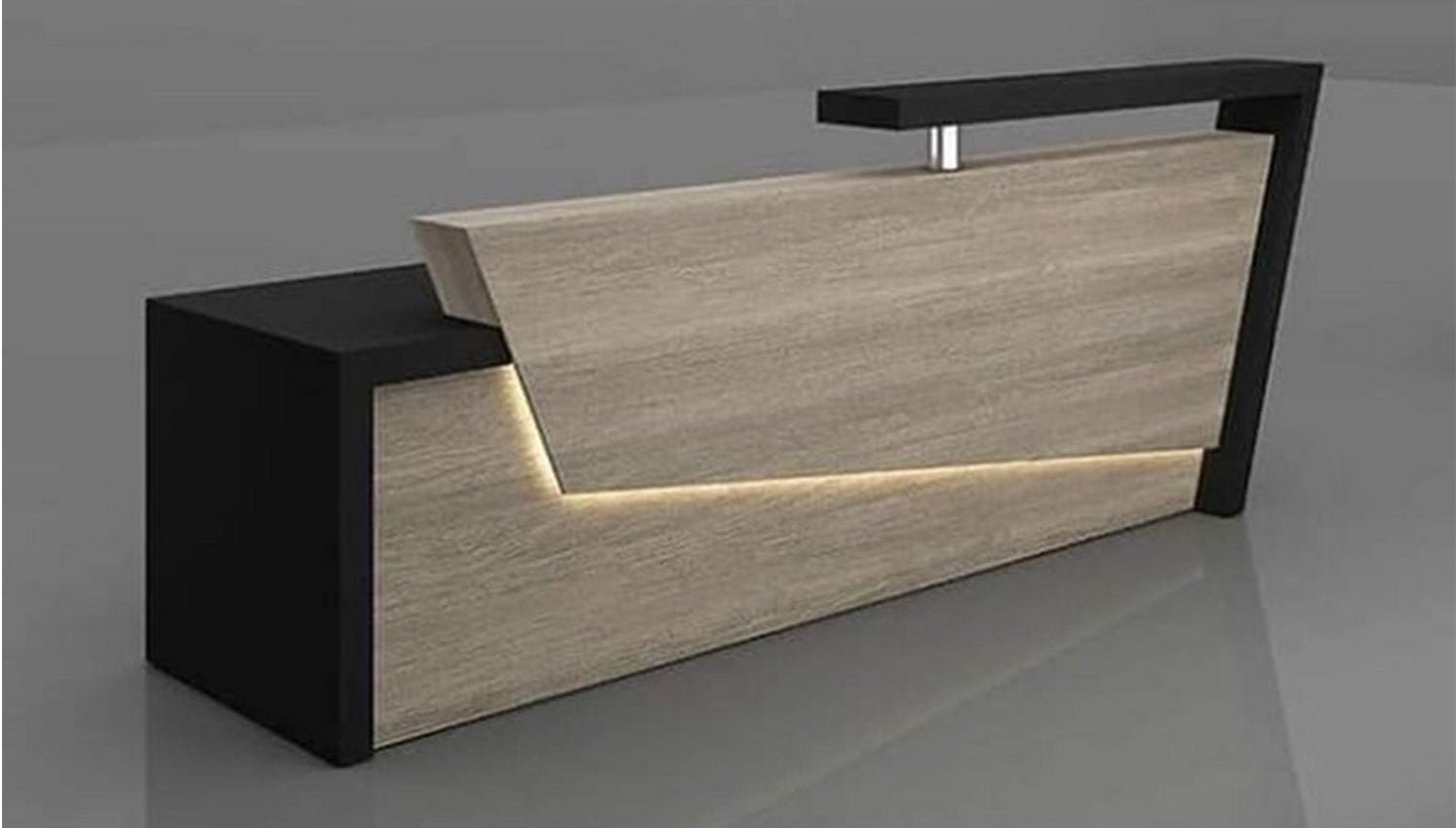 Reception desk – Reception Counter – Spanish MDF wood – CEM-074 ...