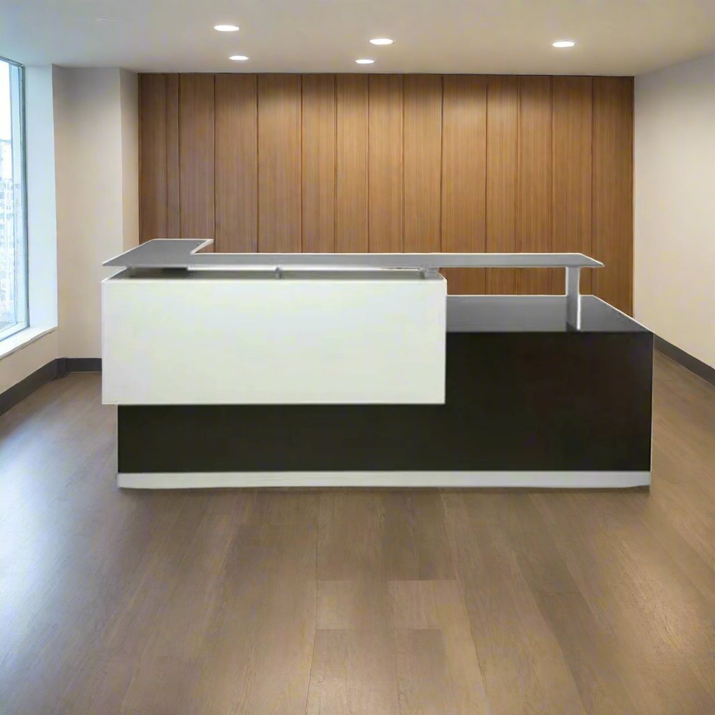 Reception desk – Reception Counter – Spanish MDF wood – CEM-078 ...