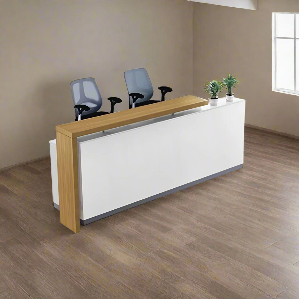 Reception desk – Reception Counter – Spanish MDF wood – CEM-098 ...