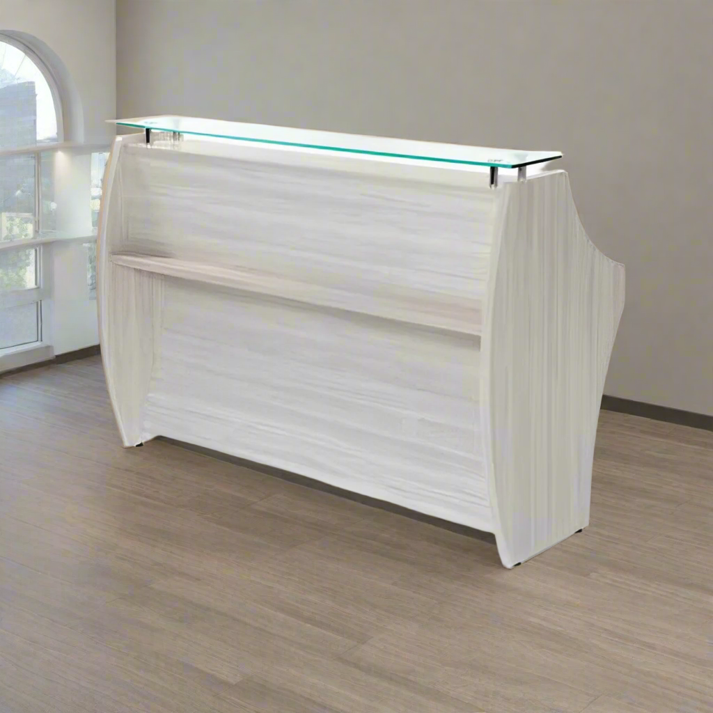 Reception desk – Reception Counter – Spanish MDF wood – CEM-101 ...