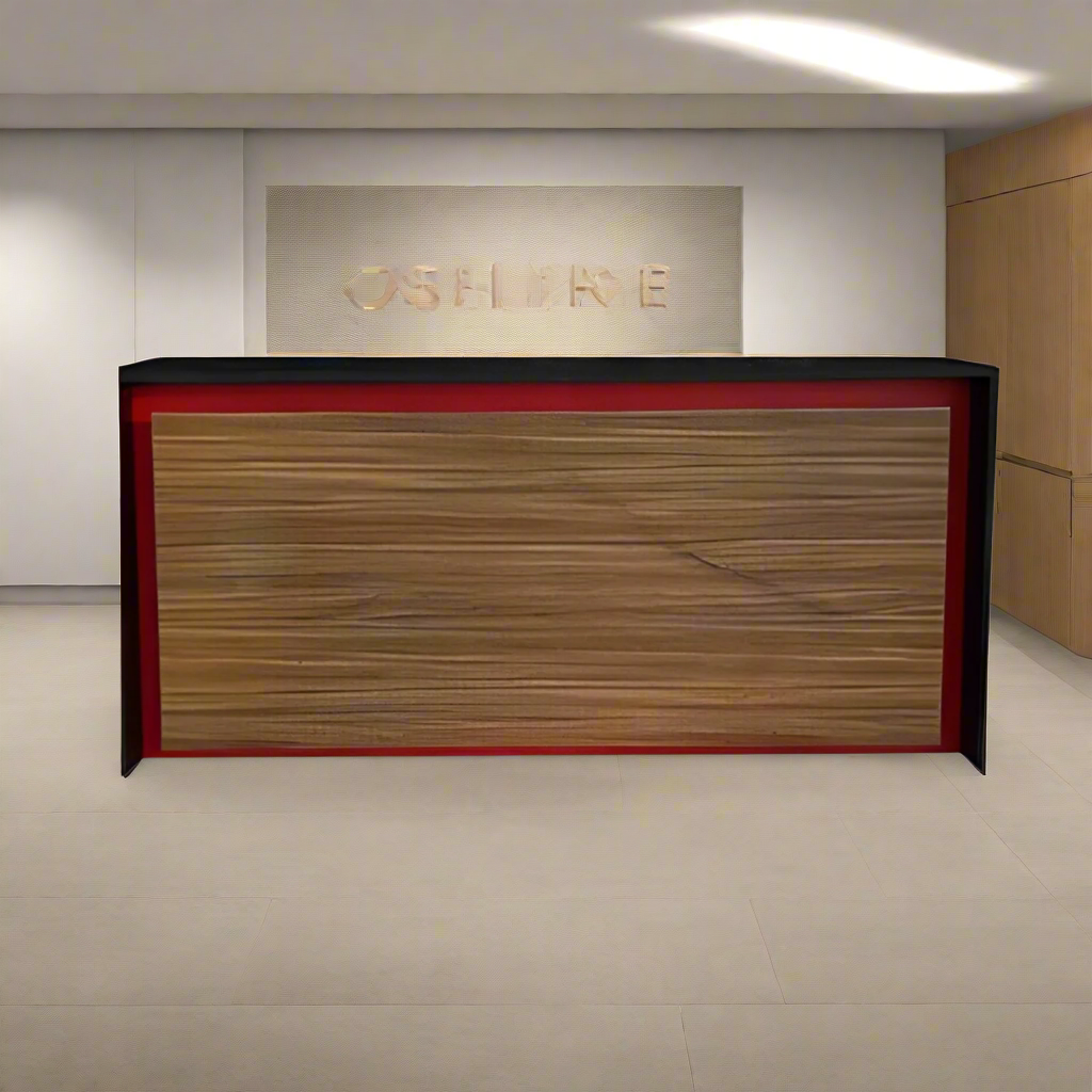 Reception desk – Reception Counter – Spanish MDF wood – CEM-103 ...